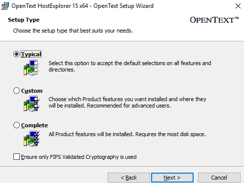 Installing OpenText HostExplorer to Connect to FAMIS