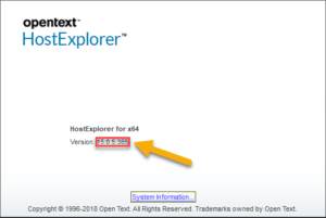 Installing OpenText HostExplorer to Connect to FAMIS