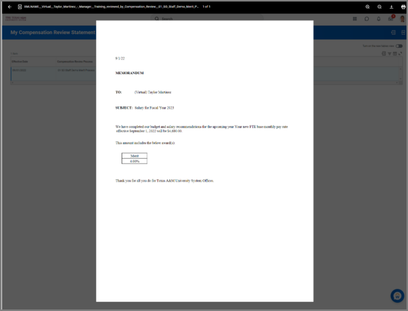 Managing the Merit Process